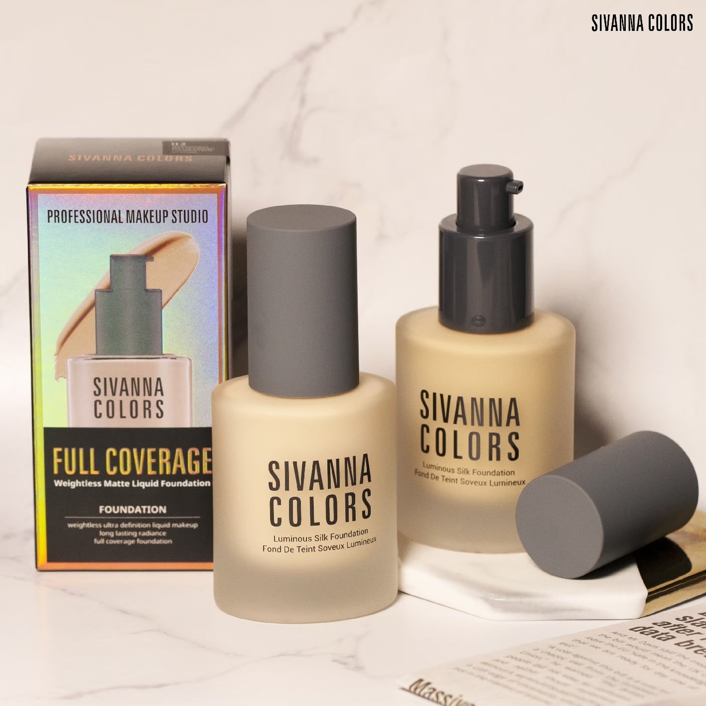 Foundation Makeup - Sivanna Colors Cosmetics